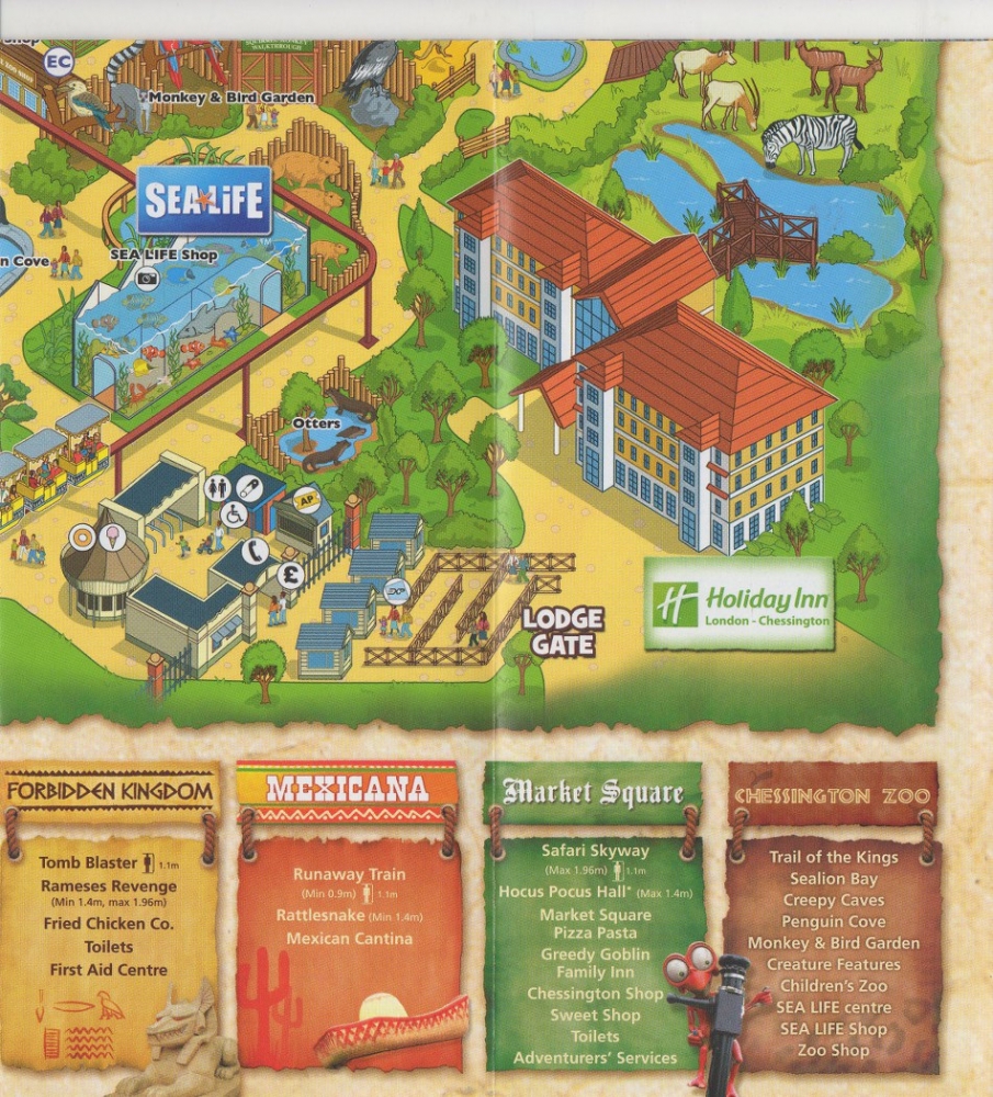 Chessington World of Adventures - 2010 Park Brochure