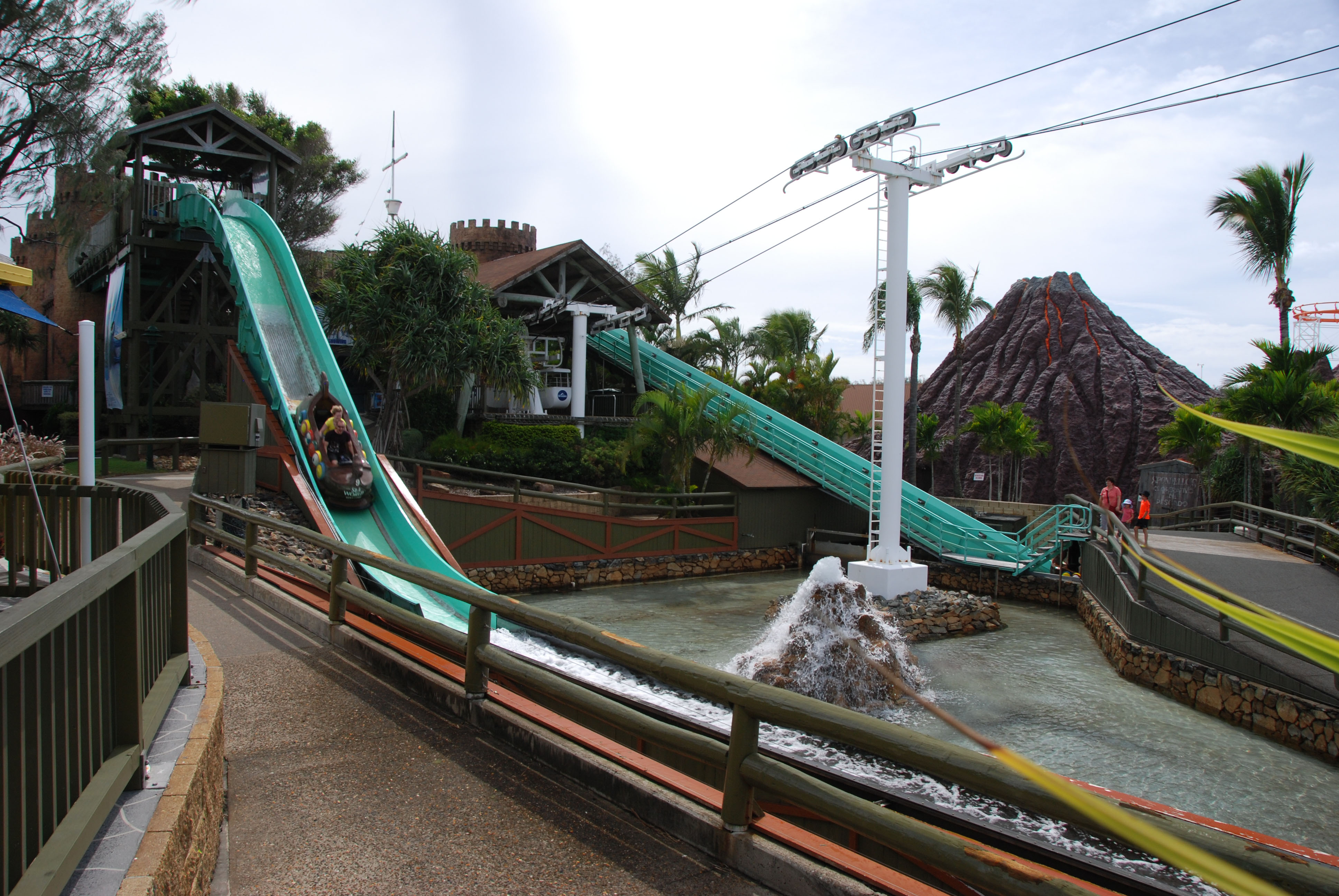 Sea World (Australia) - Viking's Revenge Flume Ride