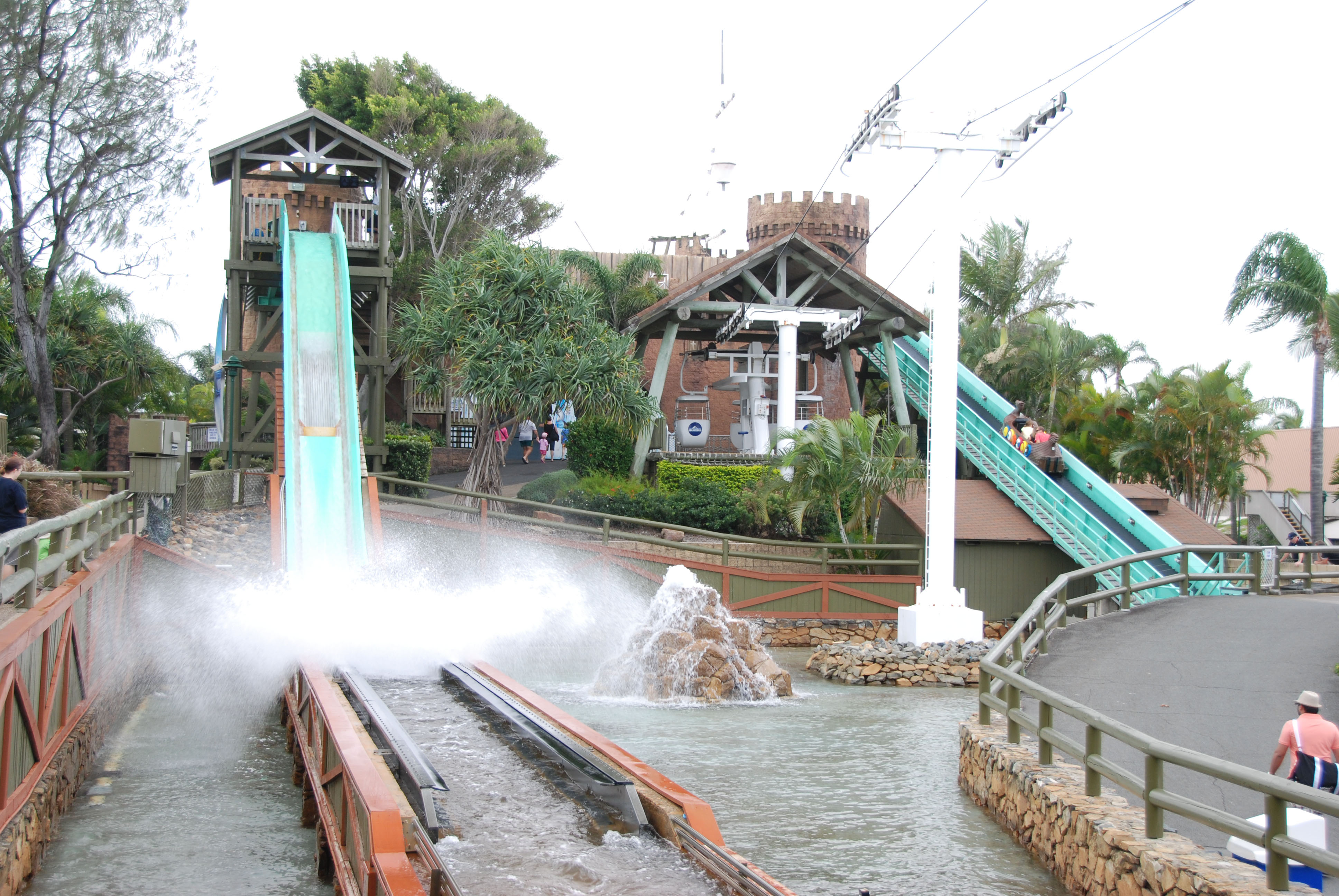 Sea World (Australia) - Viking's Revenge Flume Ride